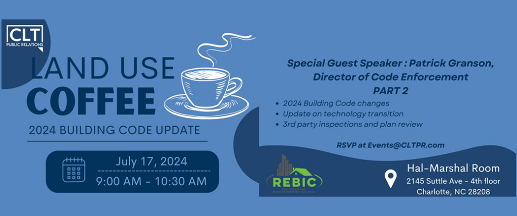 Land Use & Coffee | 2024 Building Code Update - REBIC